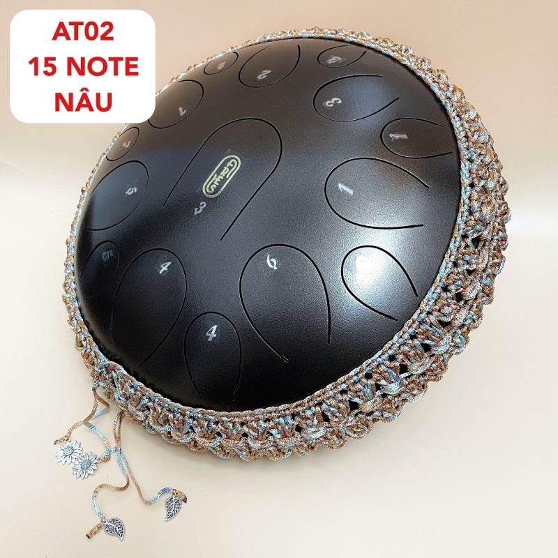 Trống Tank Drum -Steel Tongue Drum 15 Note Chính Hãng