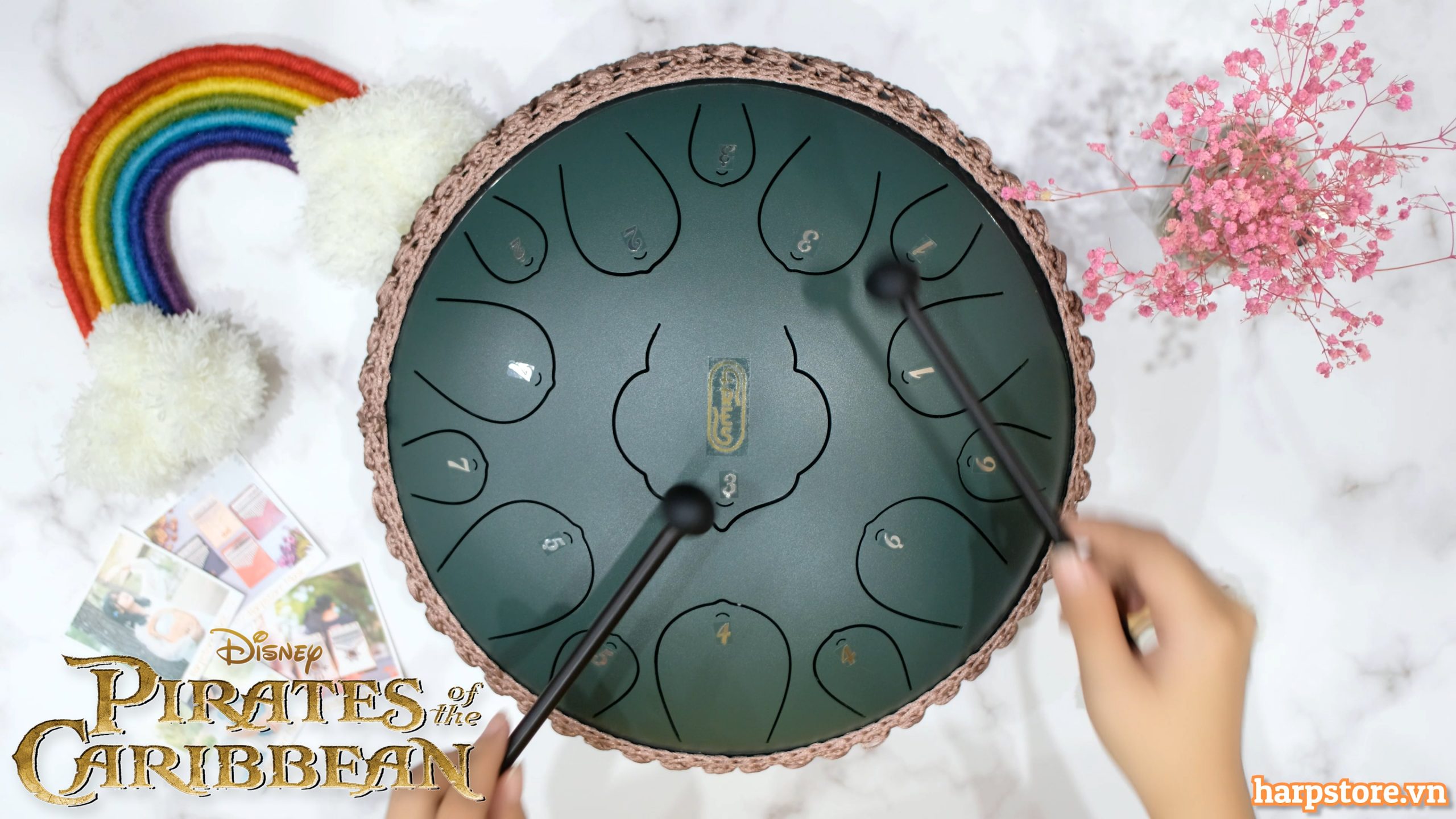 He's A Pirate Tank Drum Cover (Pirates Of The Caribbean) | Harpstore